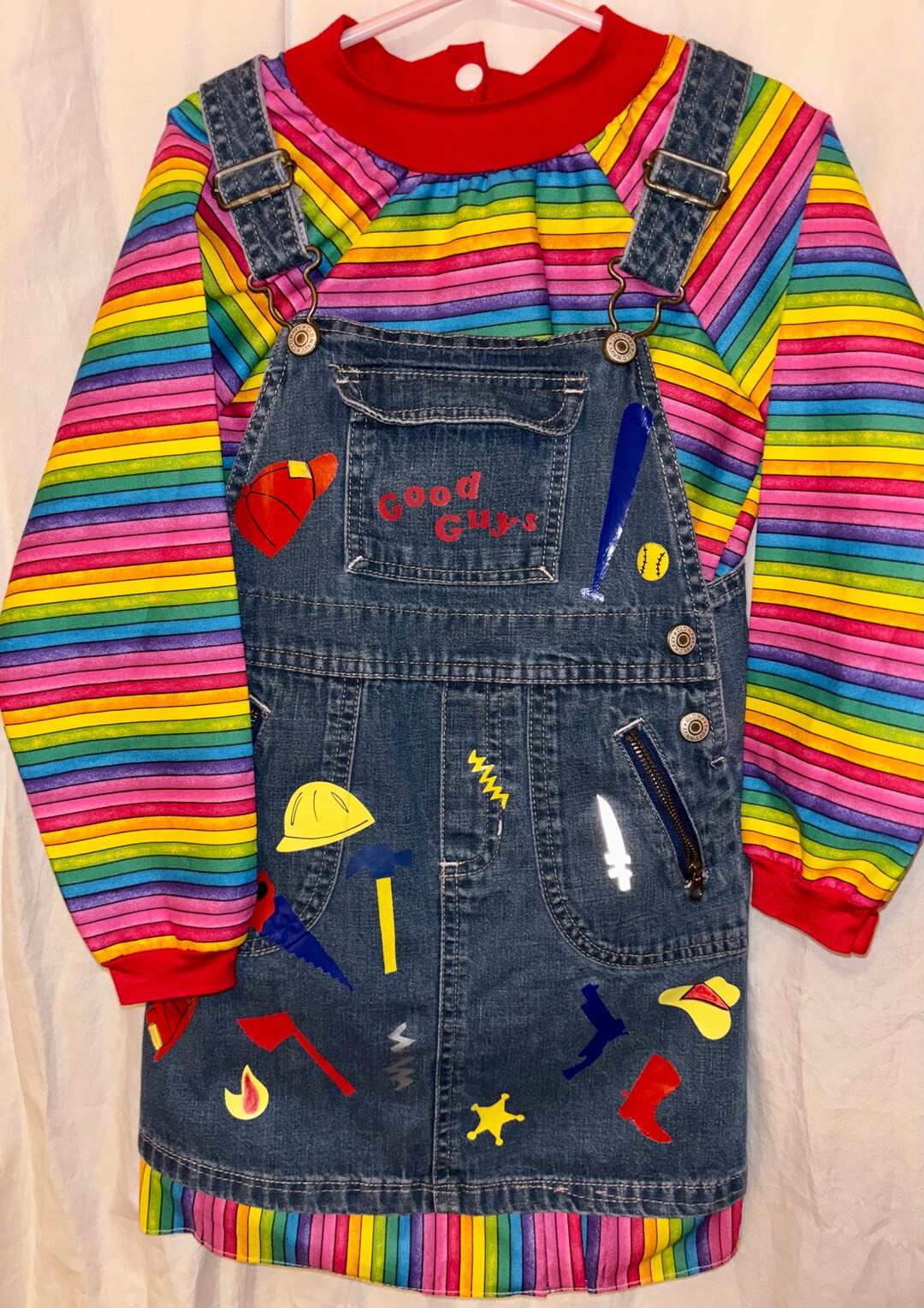 3t Chucky Good Guy Halloween - Dress up Costume. Size - 3t - Etsy
