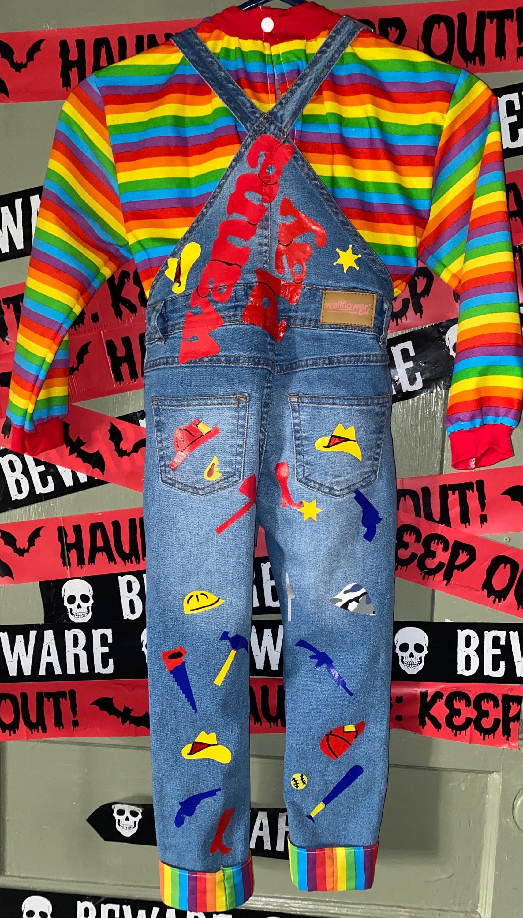 4t. Chucky Good Guy Halloween Dress up Costume. Size 4T Coveralls - Etsy