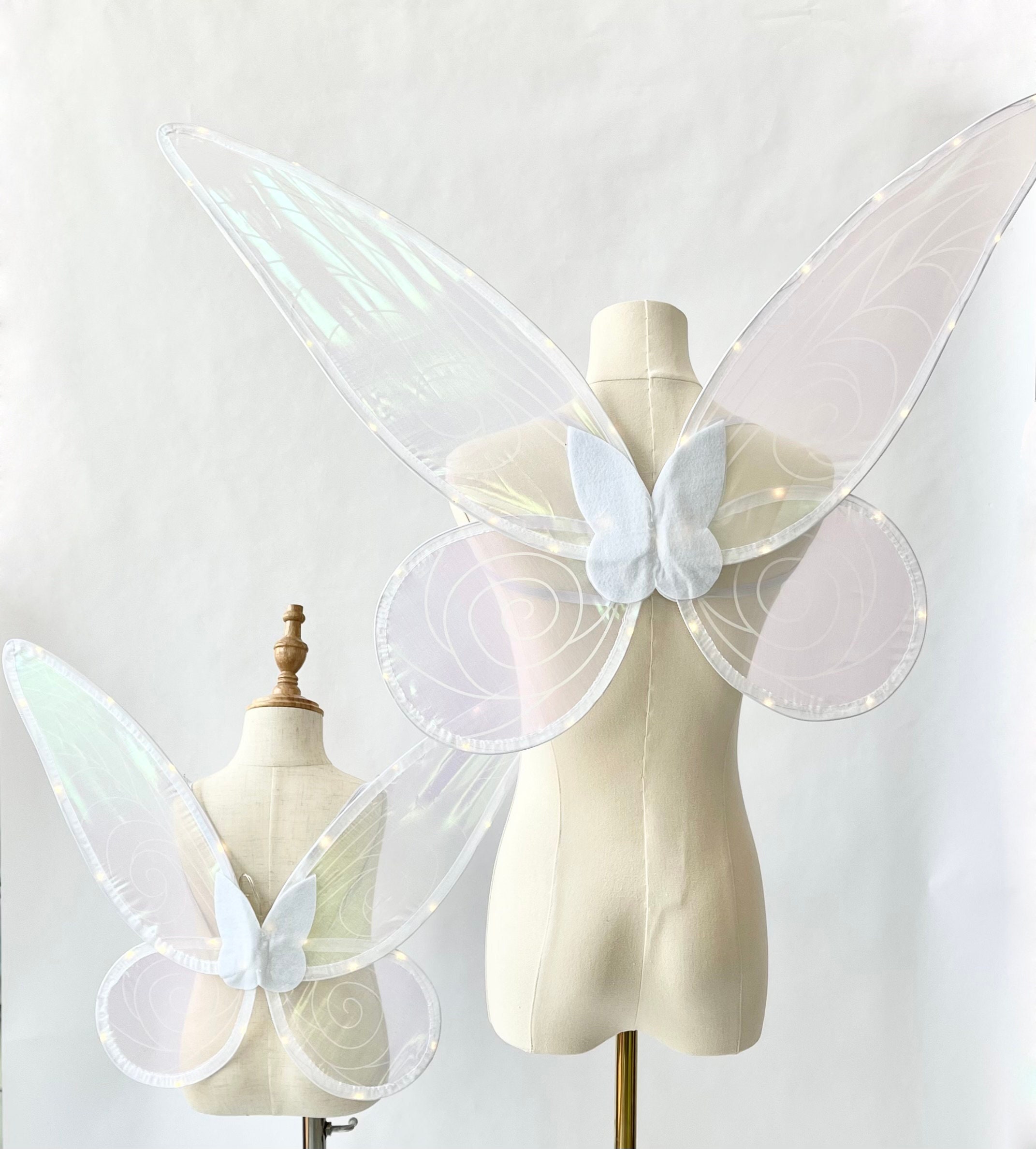 White Fairy Wings For Adults