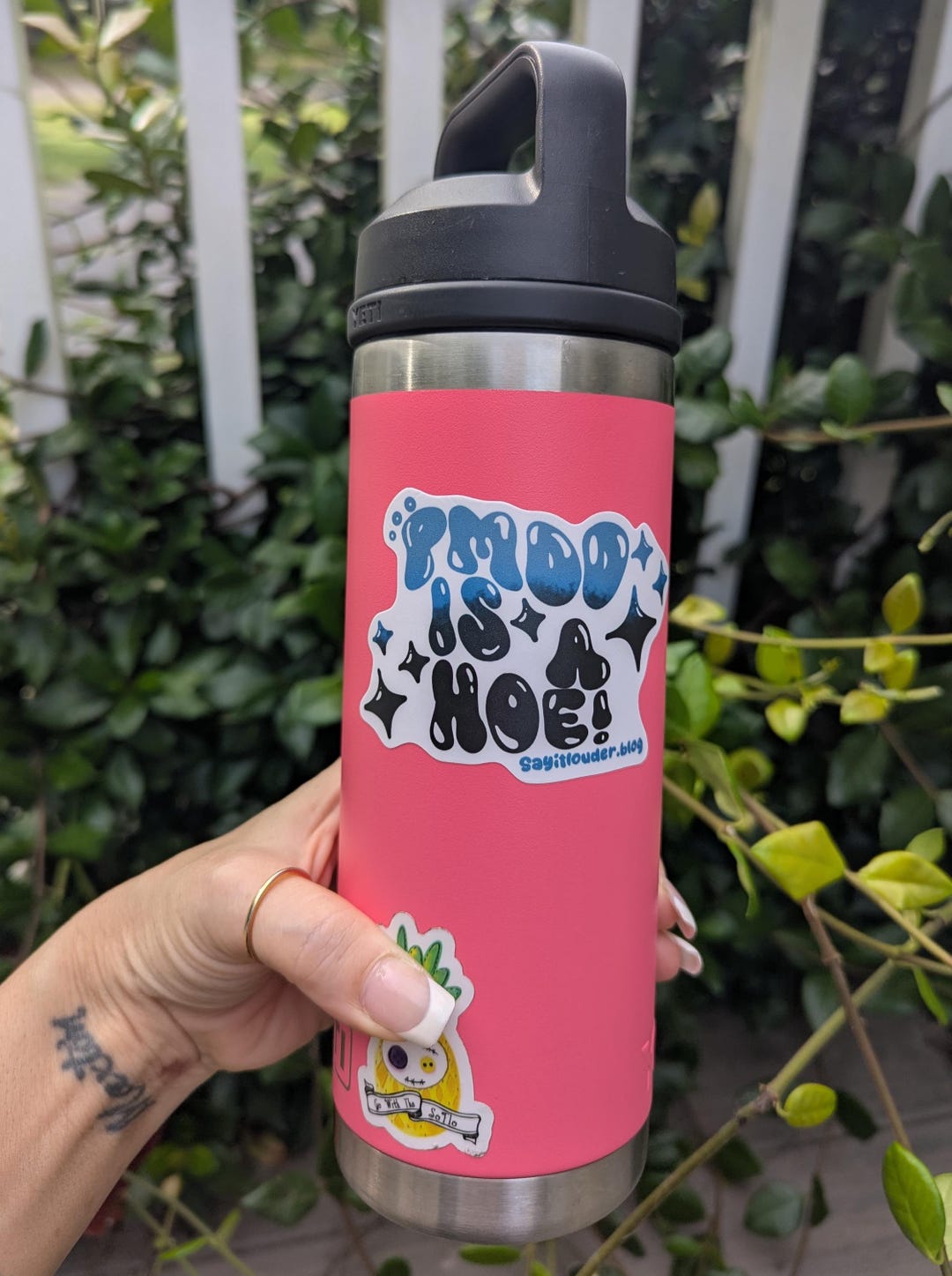 Funny PMDD Support Hand-drawn Weatherproof Vinyl Sticker, Durable ...