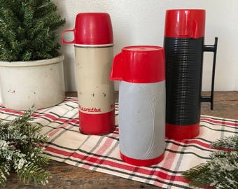 Vintage thermos | Etsy