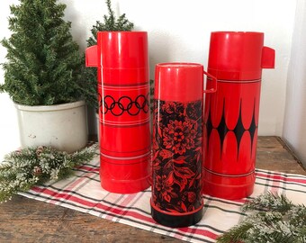 Vintage thermos | Etsy