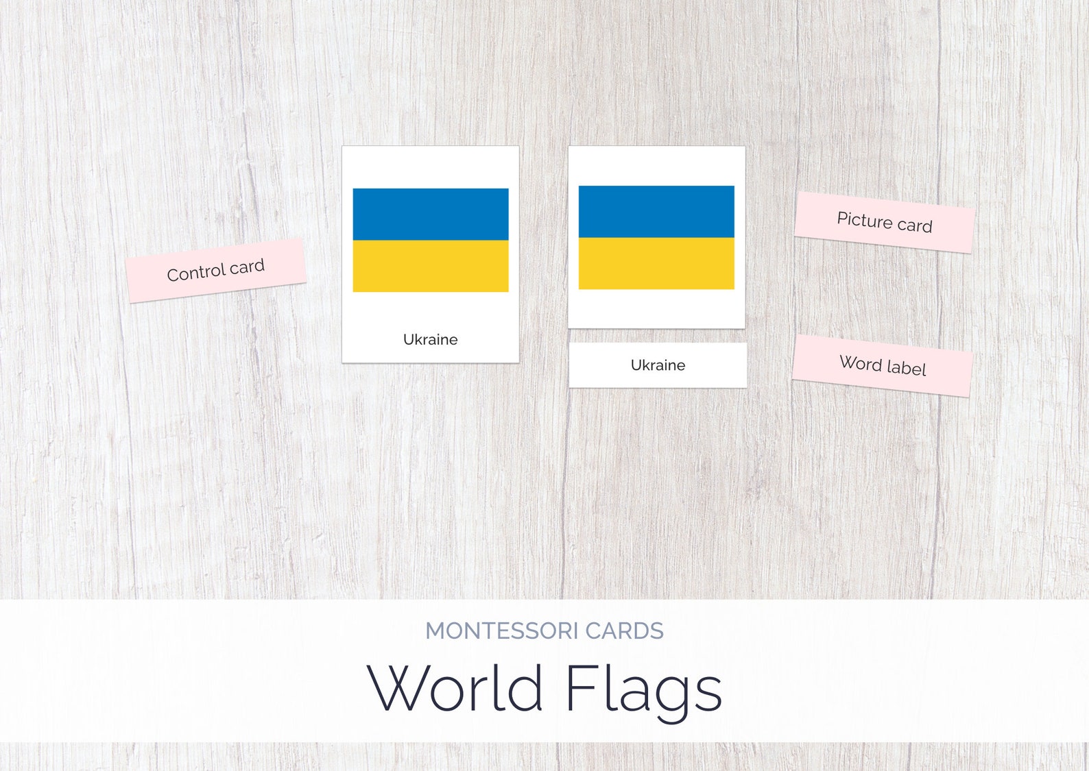 MEGA BUNDLE | 195 Sets of World Flags Montessori Cards | Geography ...