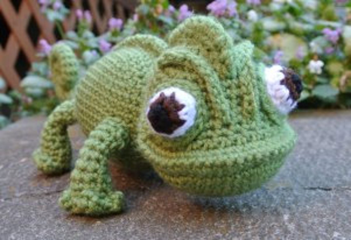 Chameleon Sidekick PDF Pattern - Etsy