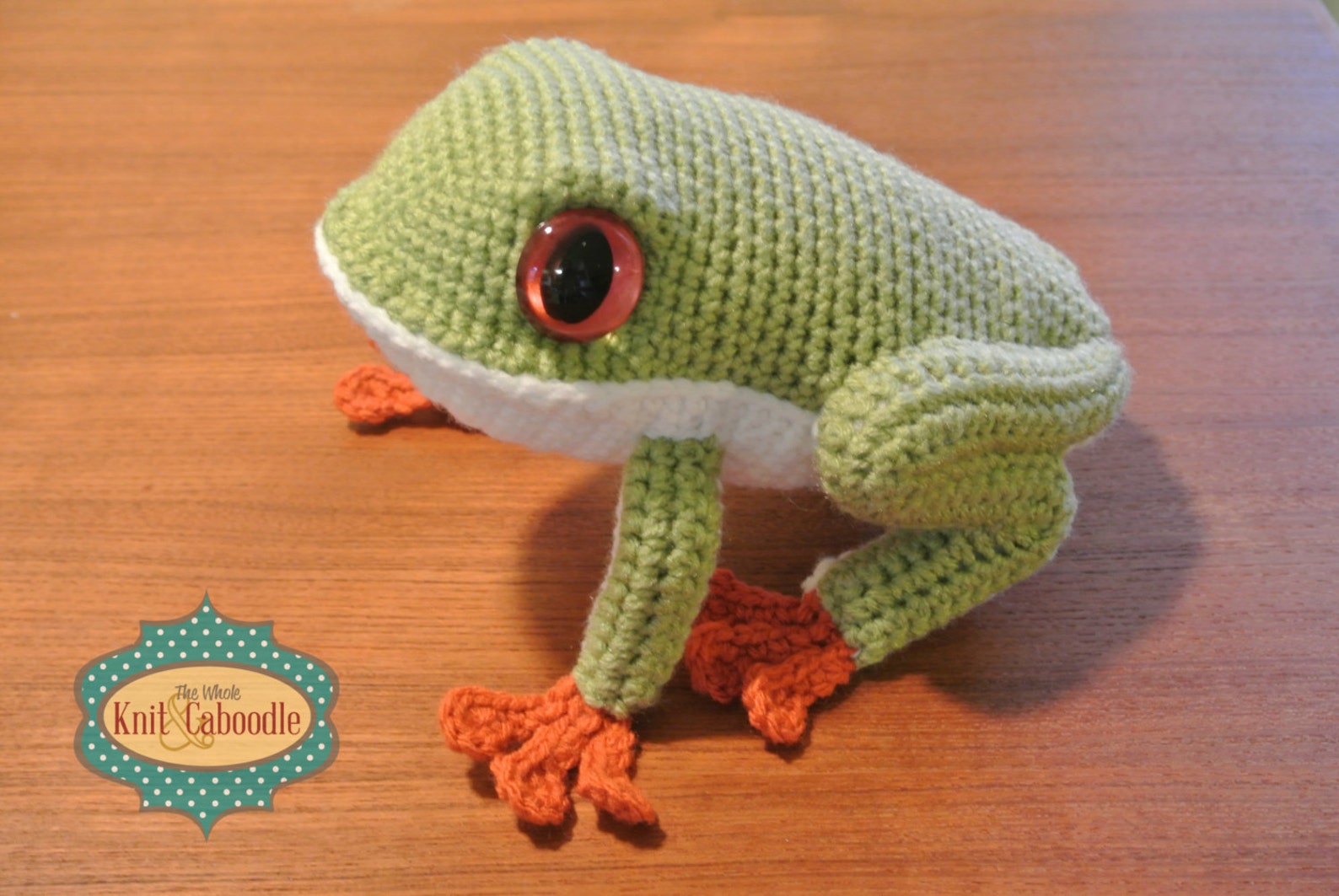 Tree Frog Pattern PDF - Etsy
