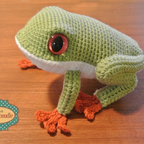 Tree Frog Pattern PDF - Etsy
