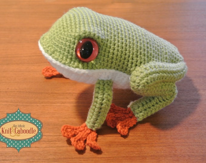 Tree Frog Pattern PDF - Etsy