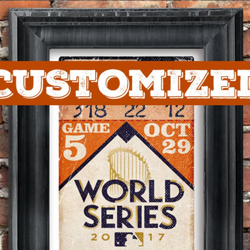Astros Tickets - Etsy