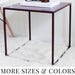 Sidetable Minimalist Tables / Red End Tables Sleek Midcentury Modern ...