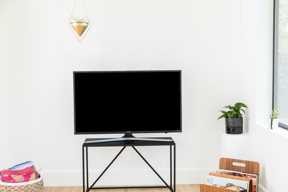 Modern TV Stand Minimalist Tv Stand Bench or Modern Console - Etsy