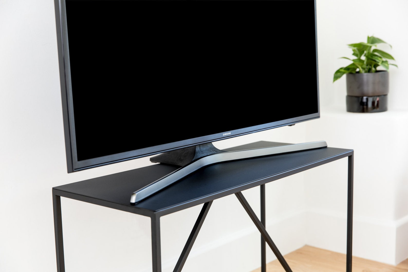 Modern TV Stand Minimalist Tv Stand Bench or Modern Console - Etsy