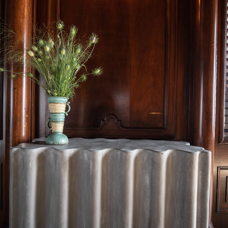 Concrete Entry Way Table: Durable & Stylish Entryway Furniture