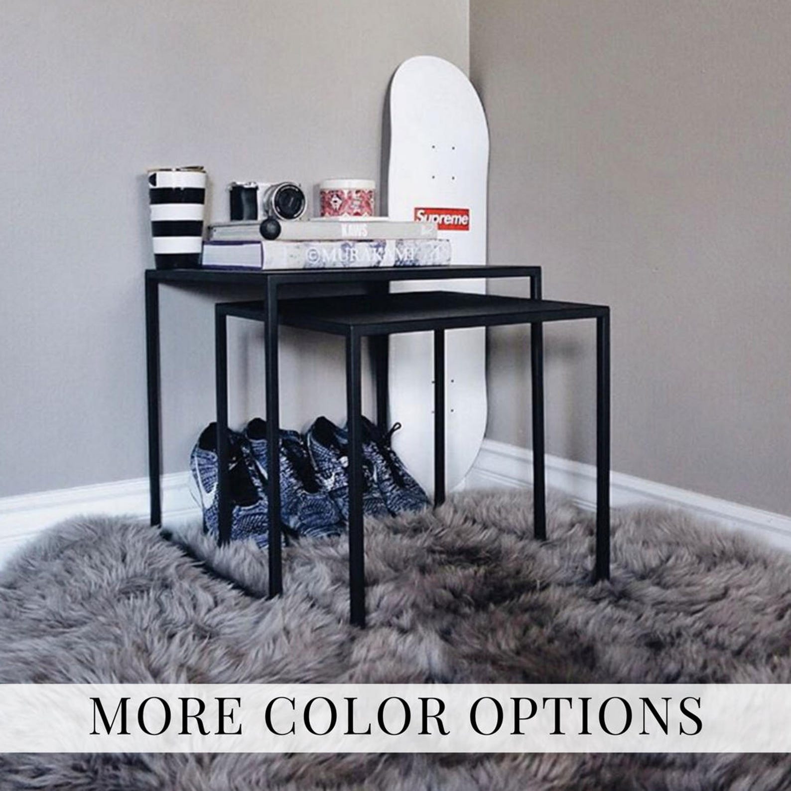 Nesting Tables Side Tables Modern Nesting Side Tables Cube - Etsy