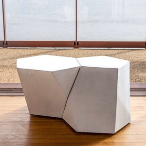 Scutoid Coffee Table Side Tables Geometric Nesting Tables Based on ...