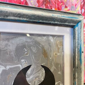 Custom Framed Dark Energy Block Print Pokémon TCG Dark Energy Crescent ...