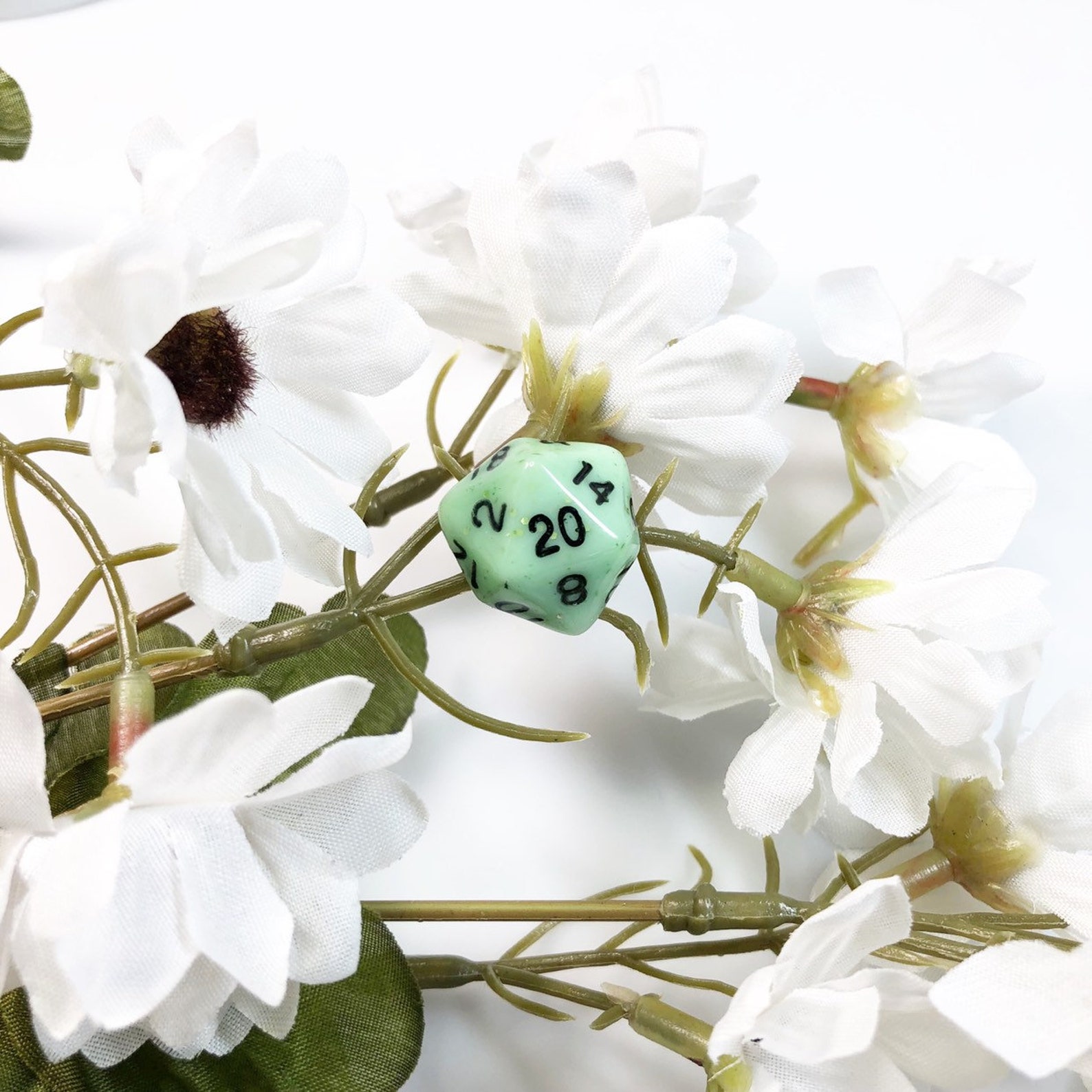 SALE Mint Green D20 Pin 3d D20 Pin Pastel Easter Green - Etsy