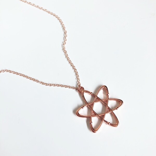 Atom Necklace - Etsy