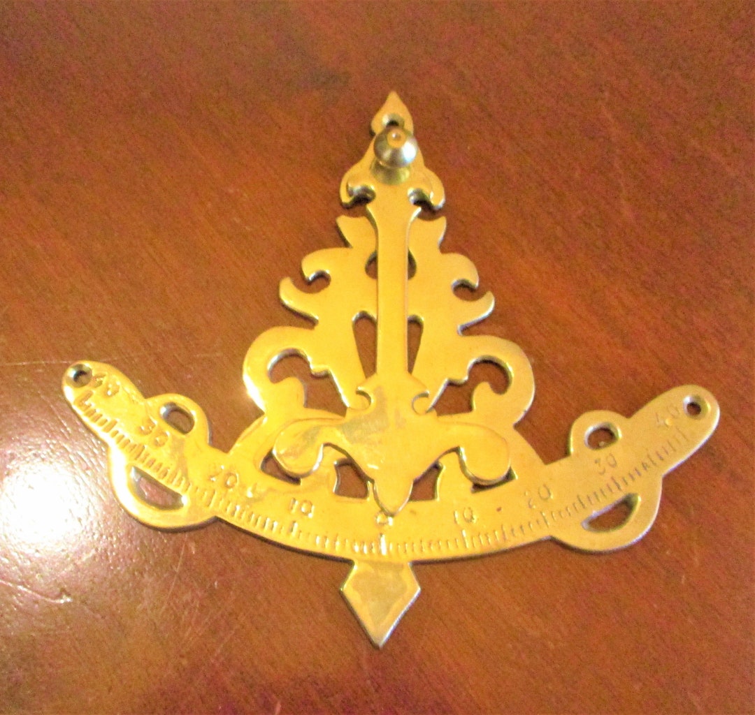 Nautical Inclinometer Ship Boat Pendulum Vintage Pitch Gauge - Etsy