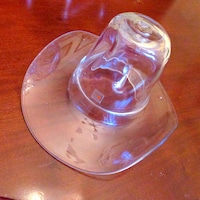 Glass Hobnail Top Hat - Etsy