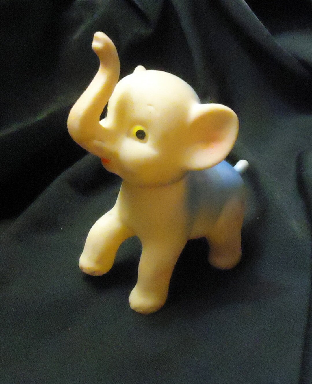 1950's Rubber Elephant Squeeze Squeak Toy Rotating Head - Etsy