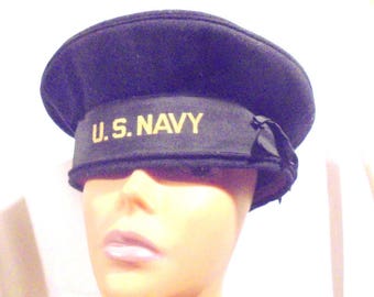 Us Navy Flat Cap - Etsy