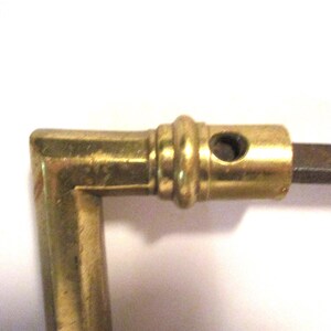 Vintage Brass L Shaped Lever Doorknobs - Etsy