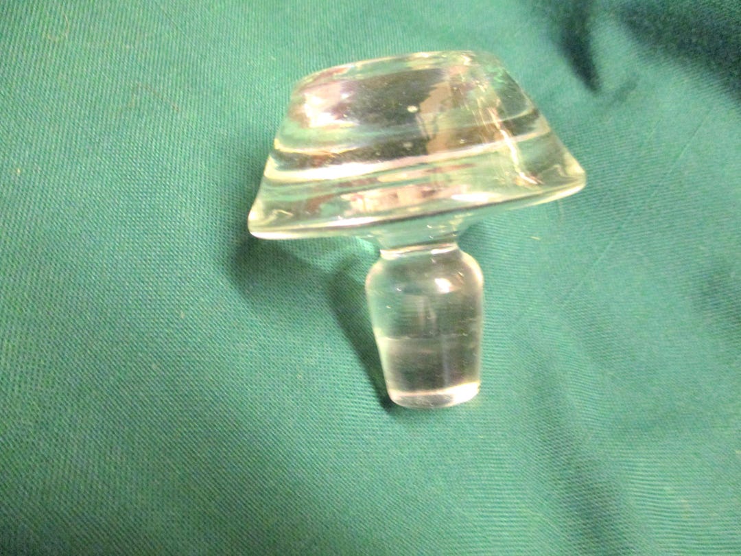 Reserve Decanter Stopper Flat Beveled 2.5 Inches Tall - Etsy