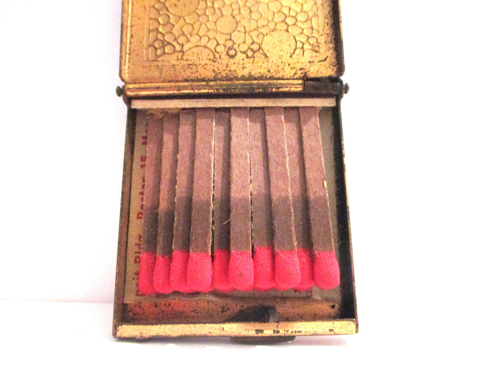 Empire State Building Match Box Cover New York Souvenir Jemco Hide-a ...