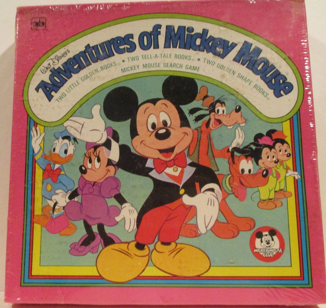 Aventuras de Mickey Mouse 1977 Walt Disney NOS Factory Sealed | Etsy