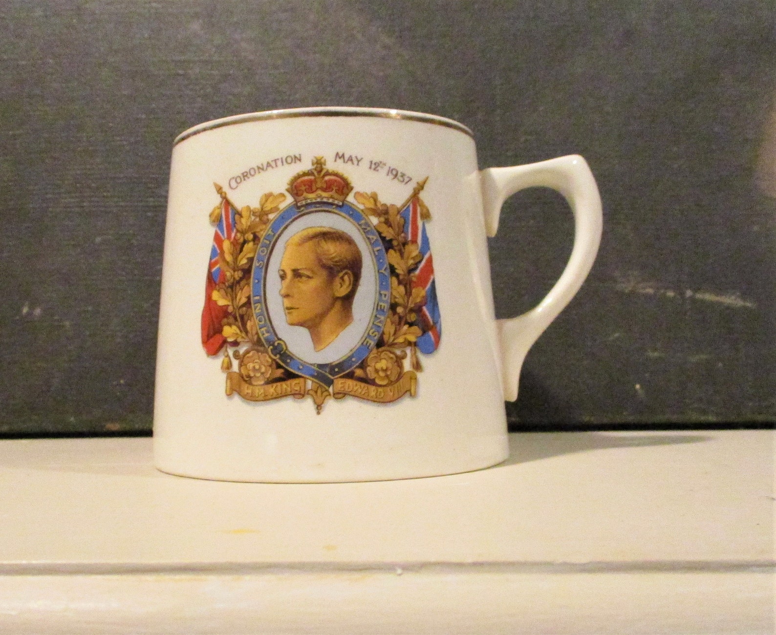 King Edward VIII England Coffee Mug 1937 Coronation Mug Made - Etsy