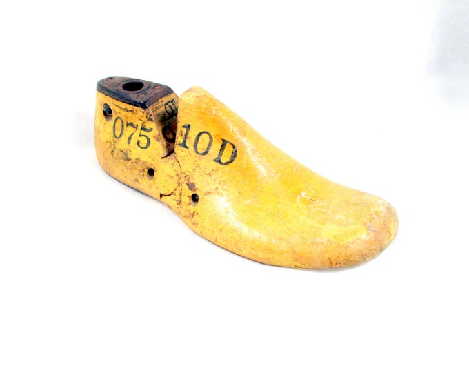 Shoe Last Child's Shoe Form Industrial Wooden Child's - Etsy