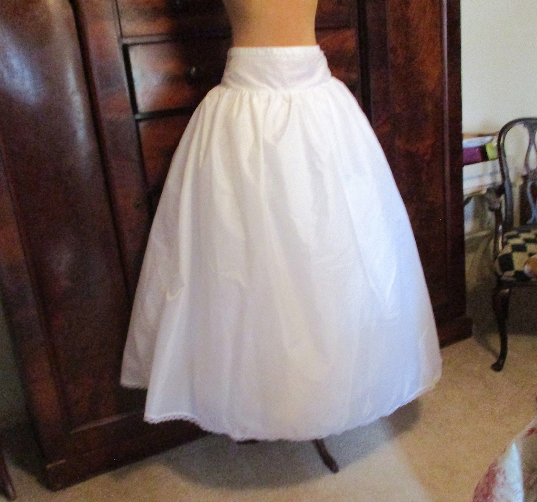 Bridal Wedding Ball Gown Formal Petticoat Slip Lingerie Three Layers ...