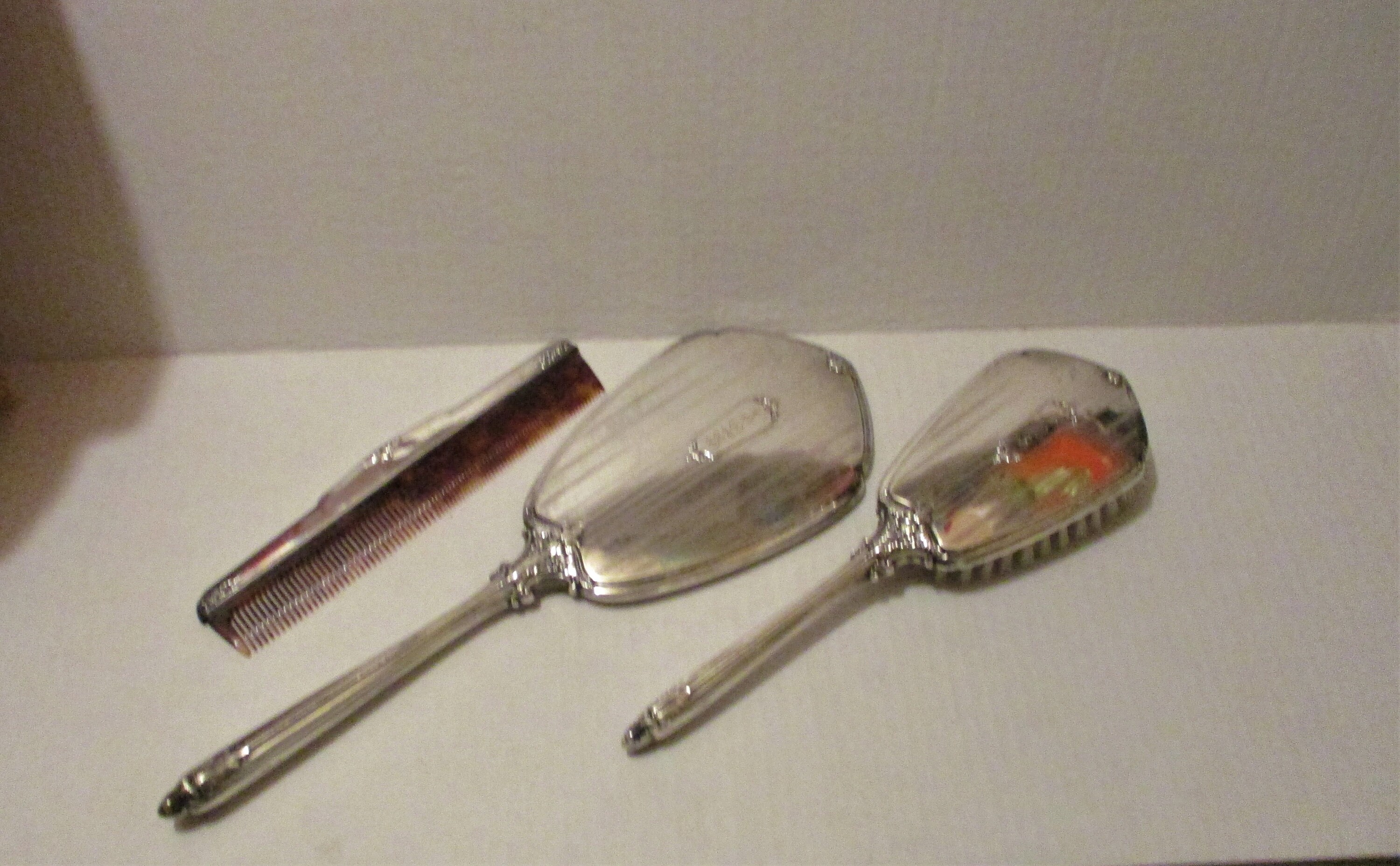 Sterling Silver Vanity Sets - Etsy