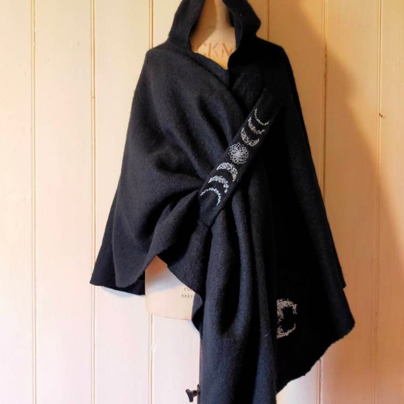 Black and Purple Witch Robe - Etsy UK