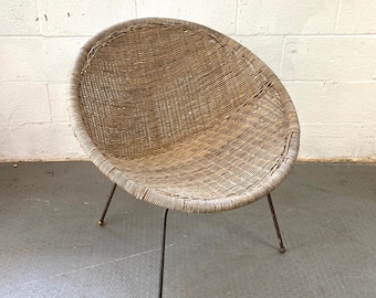 Mid Century Wicker - Etsy