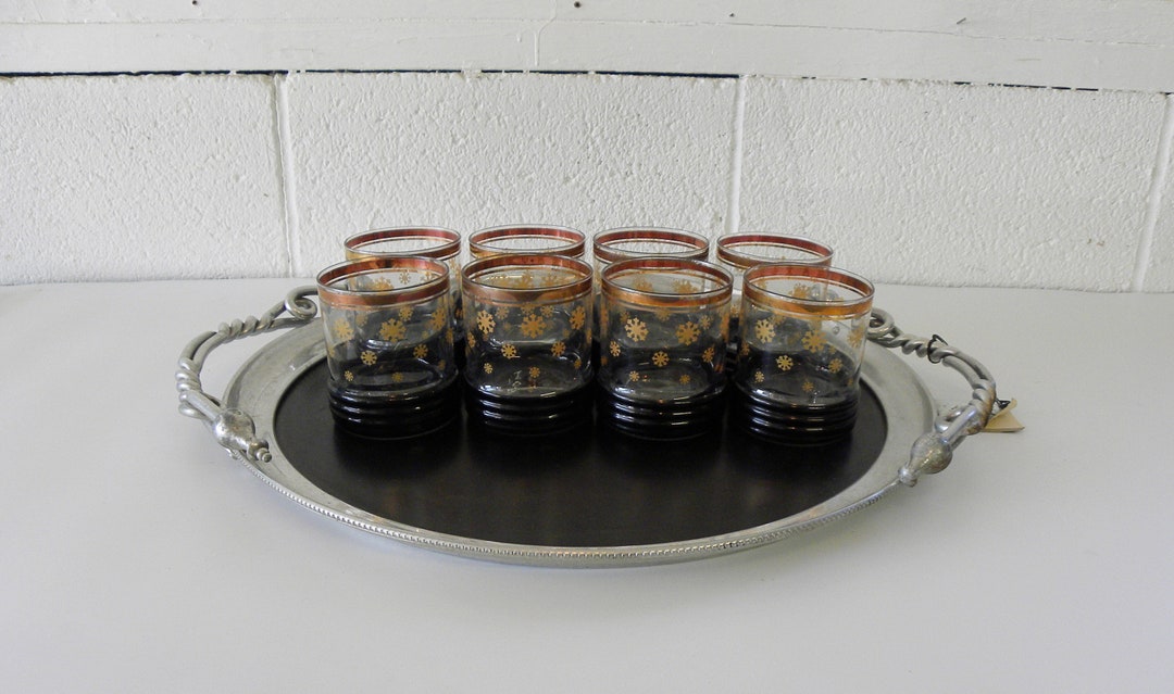 Large Vintage Serving Tray Complete With Hang Tag - Etsy