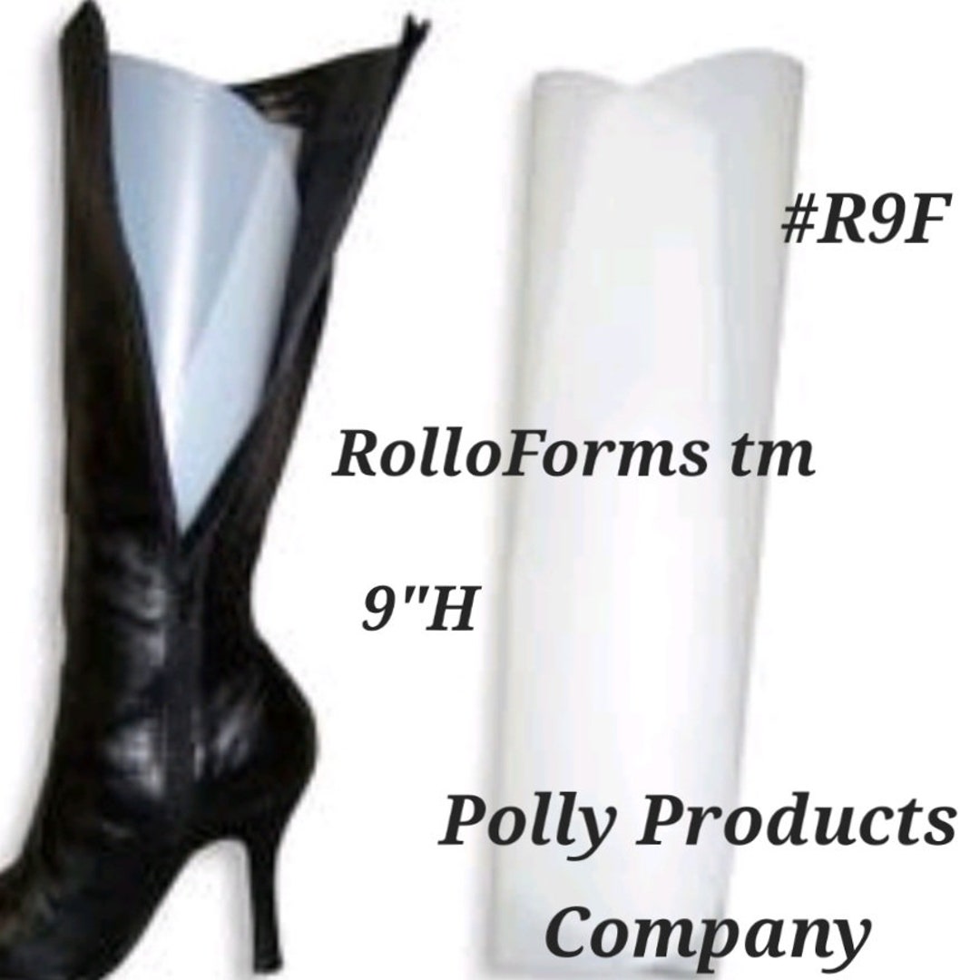 Clear Plastic Rollo Forms Tm Boot Shapers: 9-26"h, Closet Organization ...