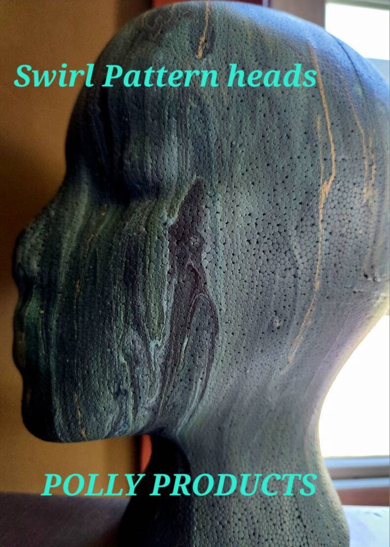 1. 3, 4, 6, 10, 12 Original SWIRL Pattern 80012XFKSW 10"h, 11" Female ...