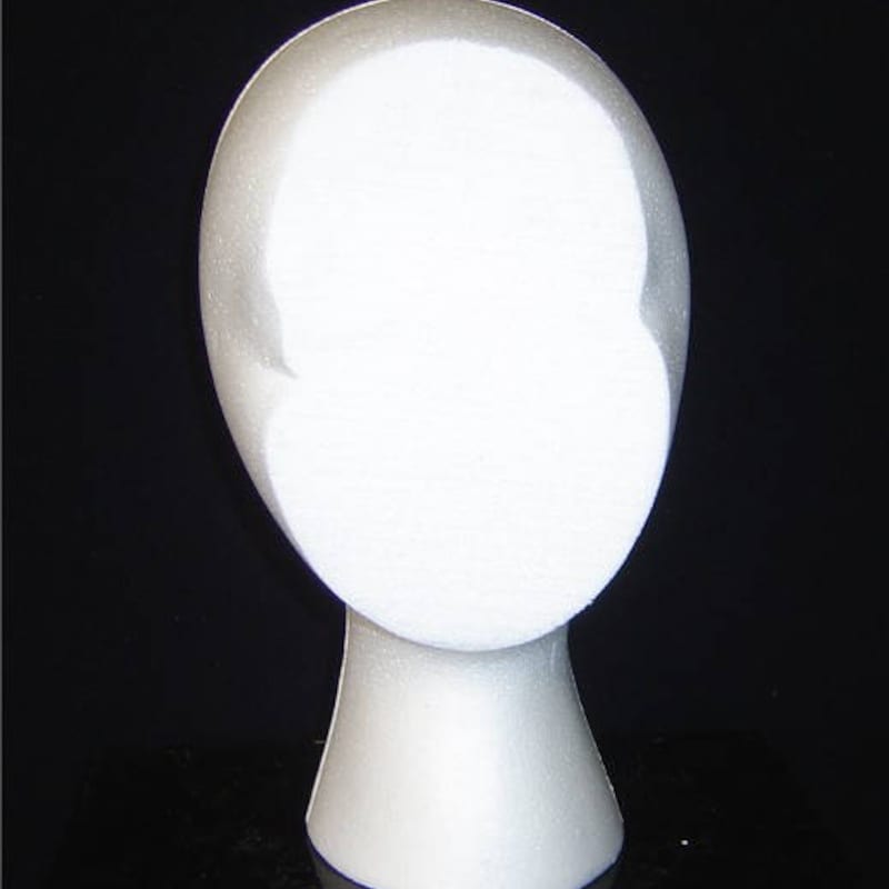 Styrofoam Head - Etsy
