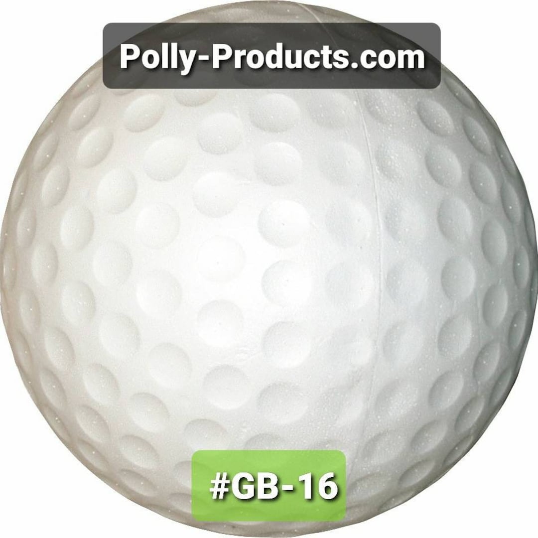Jumbo 16" Foam Golf Ball, Event Centerpiece, Sports Display. Made in ...