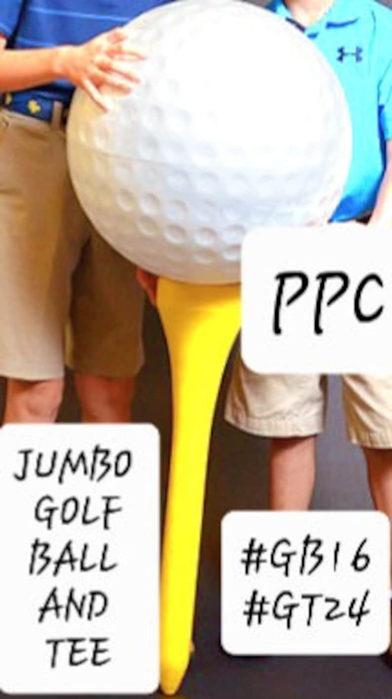Giant Golf Tee: 24" Sports Prop, Display, or Centerpiece - Made in USA ...