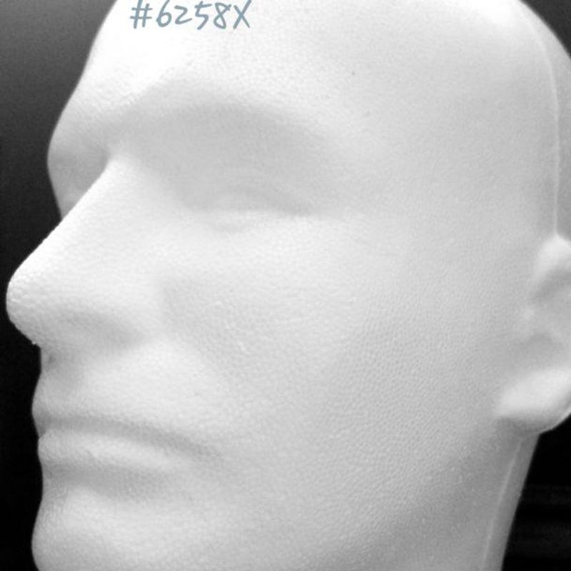 Styrofoam Head - Etsy