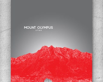 Mount Olympus Art | Etsy