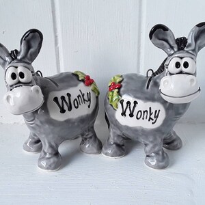 Name a Donkey Christmas Tree Bauble. Handmade Christmas Tree Decoration ...