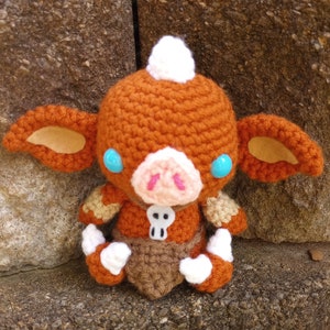 Bokoblin Inspired Plush Crochet Amigurumi - Handmade Stuffed Toy Doll ...