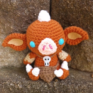 Bokoblin Inspired Plush Crochet Amigurumi - Handmade Stuffed Toy Doll ...