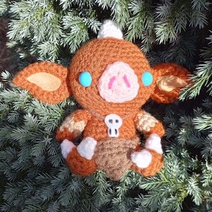 Bokoblin Inspired Plush Crochet Amigurumi - Handmade Stuffed Toy Doll ...