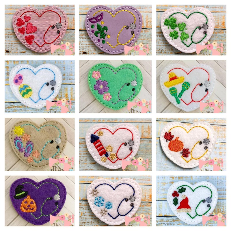 Stethoscope Embroidery Design - Etsy