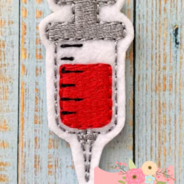 Syringe Embroidery - Etsy
