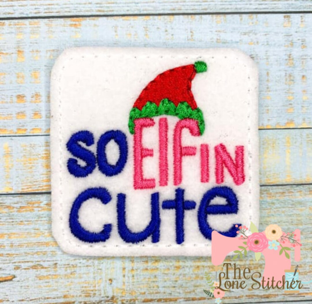 TLS Feltie so Elfin Cute Embroidery Design - Etsy